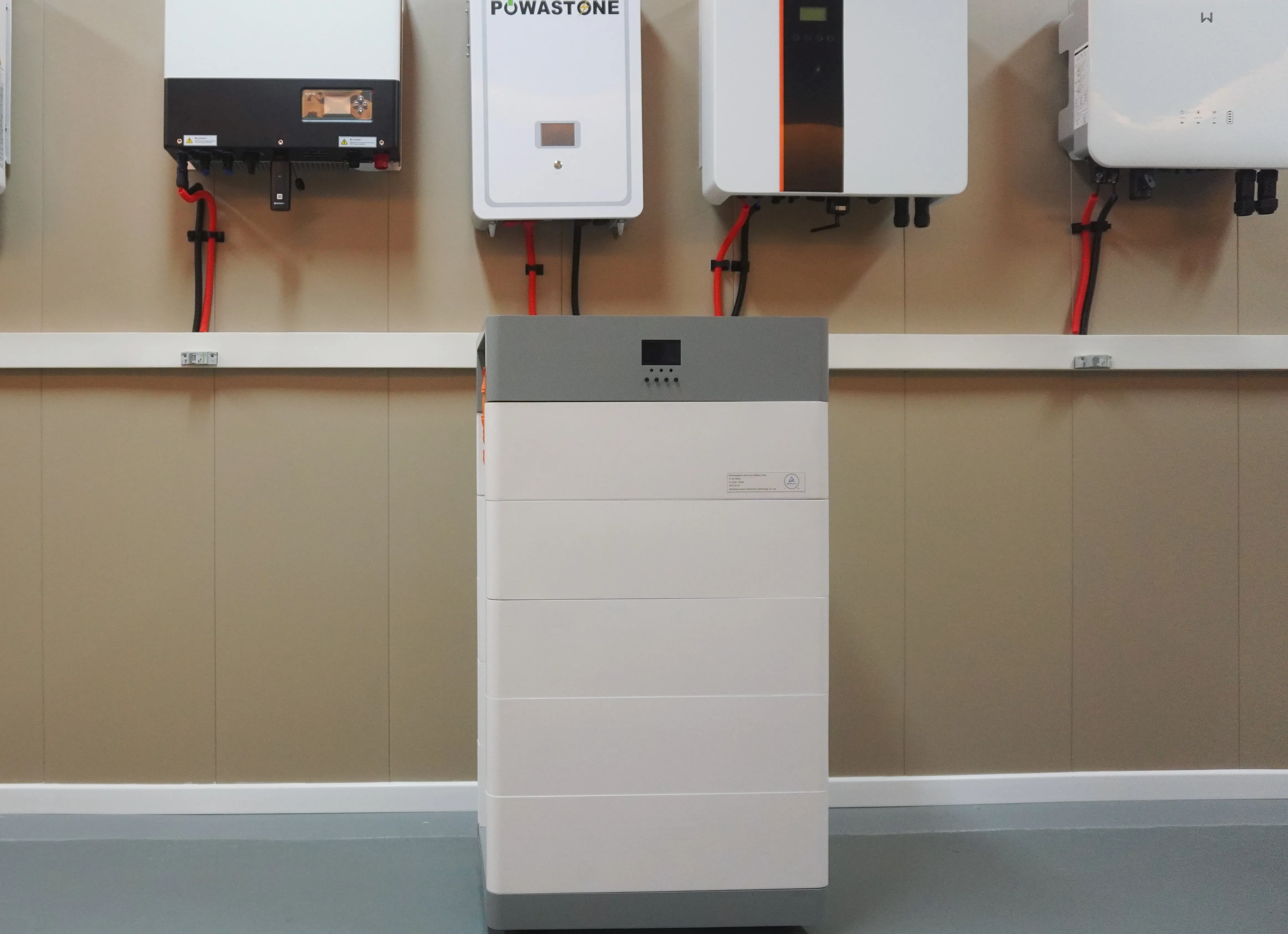 48v 100ah Stackable Batteries Storage Lithium Iron Phosphate Cabinet ...