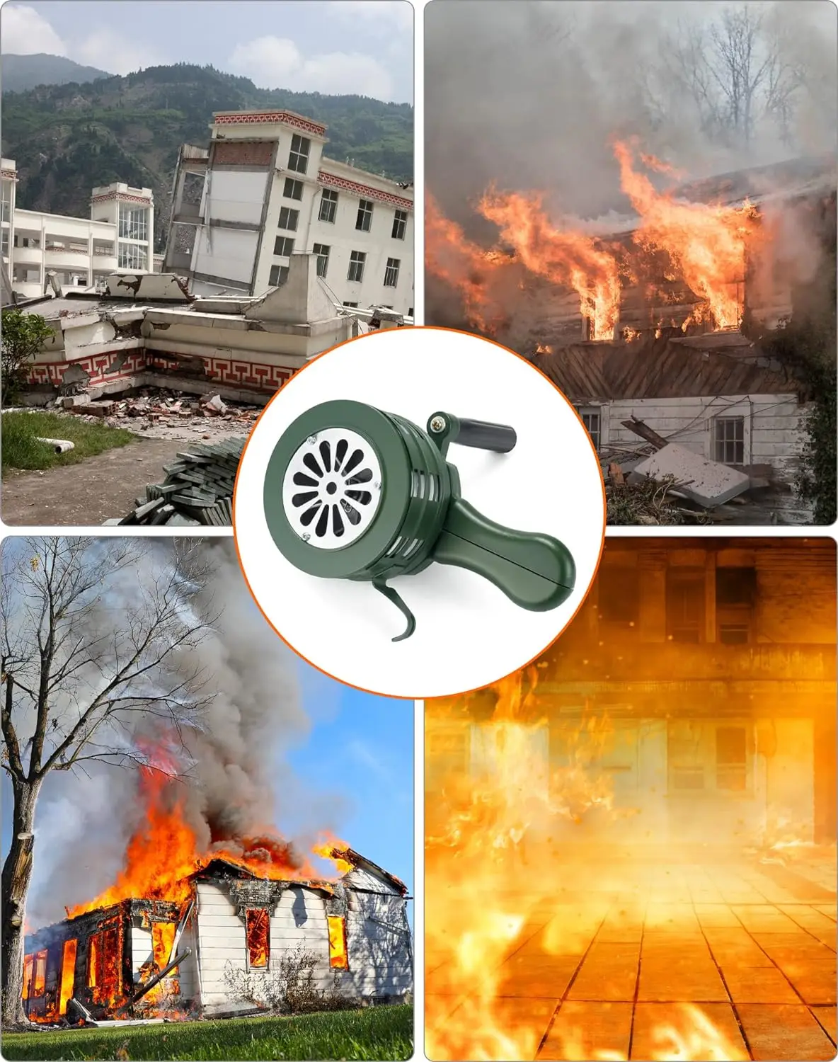 KUANGBAO Hand-Operated Alarm LK-100 - High Performance Safety