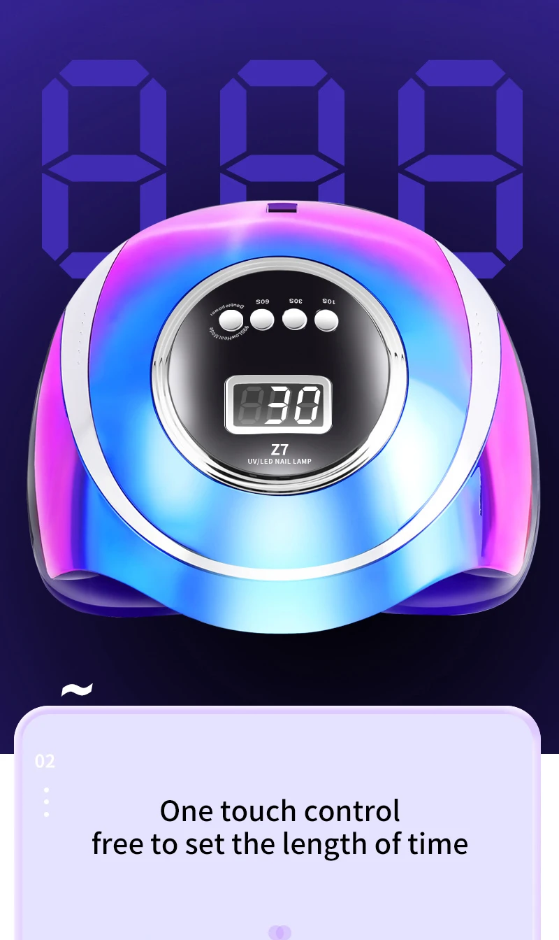 Multigear Automatic Sensor 168w Uv Feet Nail Lamp Faster Gel Nail Dryer ...