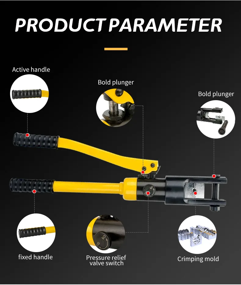 Manual Integrated Cable Hydraulic Hose Crimping Pliers Tool for ...
