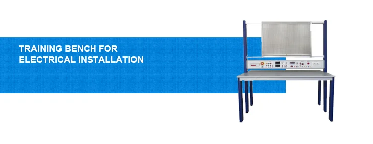 Training Bench for Electrical Installation Didactic Equipment School ...