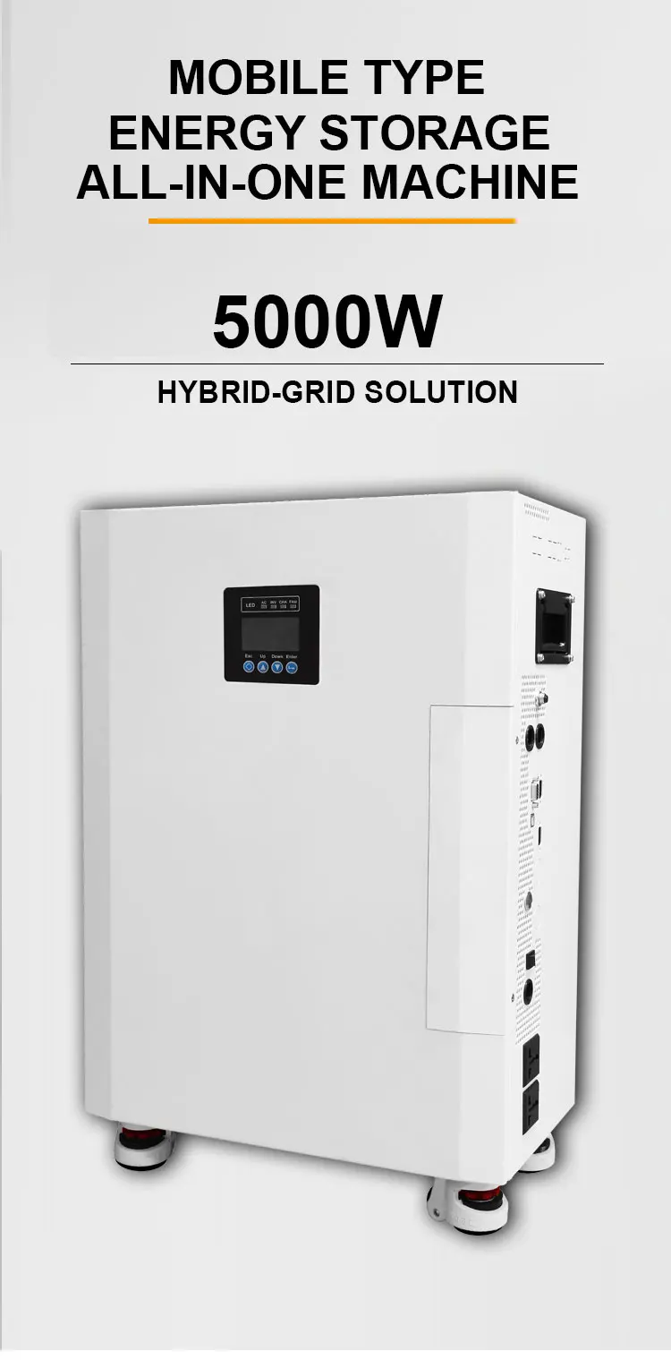 Mobile 51.2v 10kwh Full Kit Off Grid All In One Solar Power Generator ...