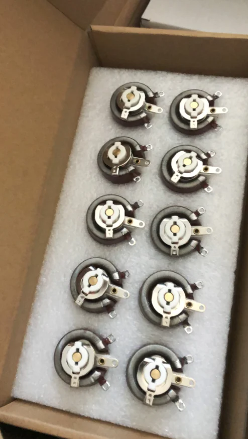 High Voltage Variable Sliding Rheostat Resistor 10k 50 Ohm - Buy ...