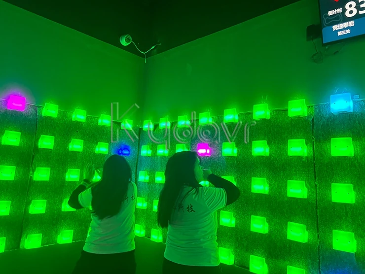 Team Building Escape Active Game Room Interactive Push Led Light Button Challenge Activate ...