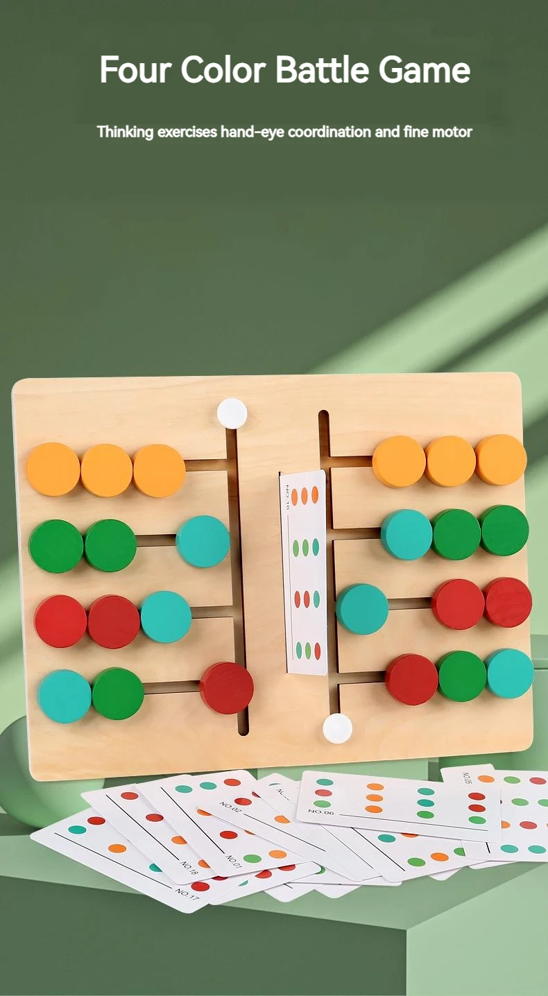 Creative Logical Thinking Training Concentration Teaching Aids Four ...