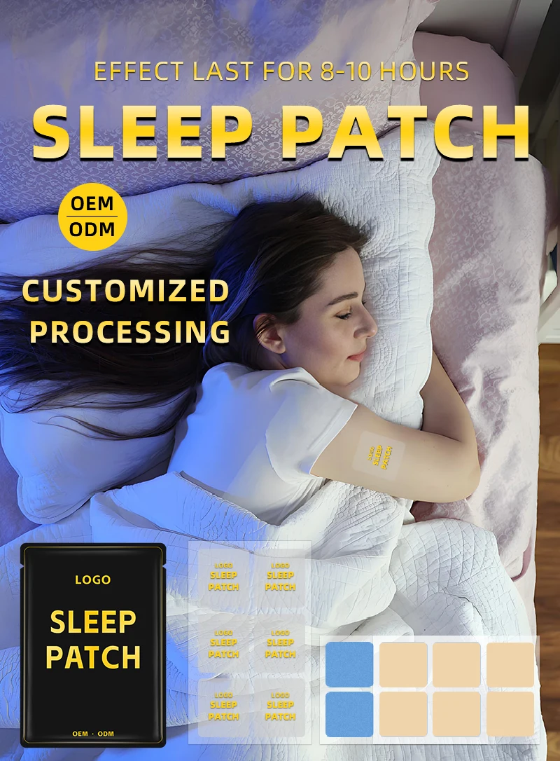 Melatonin Sleep Aid Patch for Improved Sleep Quality and Stress Relief ...