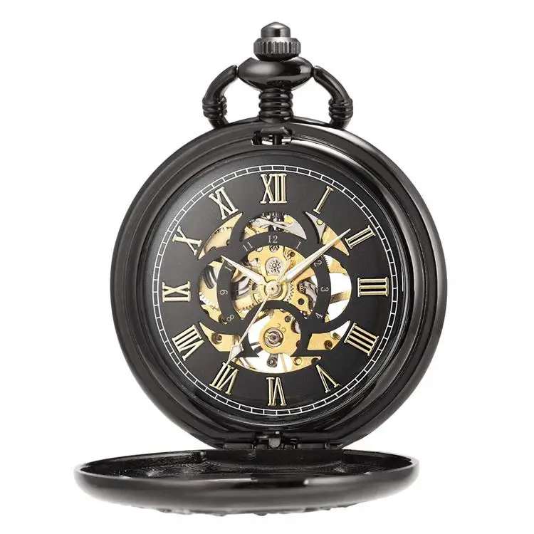 BOSHIYA Army Watch - Retro Mechanical Pocket Watch