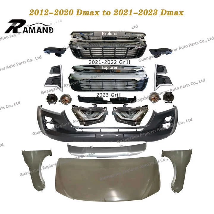 Ramand Factory Bodykit for D-Max 2012-2020 - Upgrade Parts