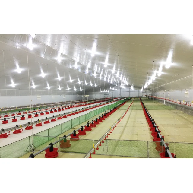 Prefab Steel Structure Farm Building Broiler/cow Barn Sheep/cattle ...