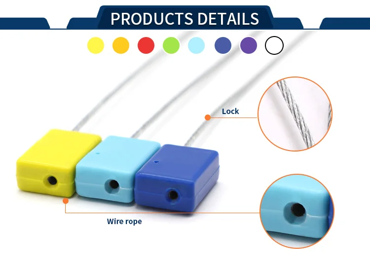 Jccs203 Cable Duct Seal Track & Container Plastic Cable Lock Seal ...