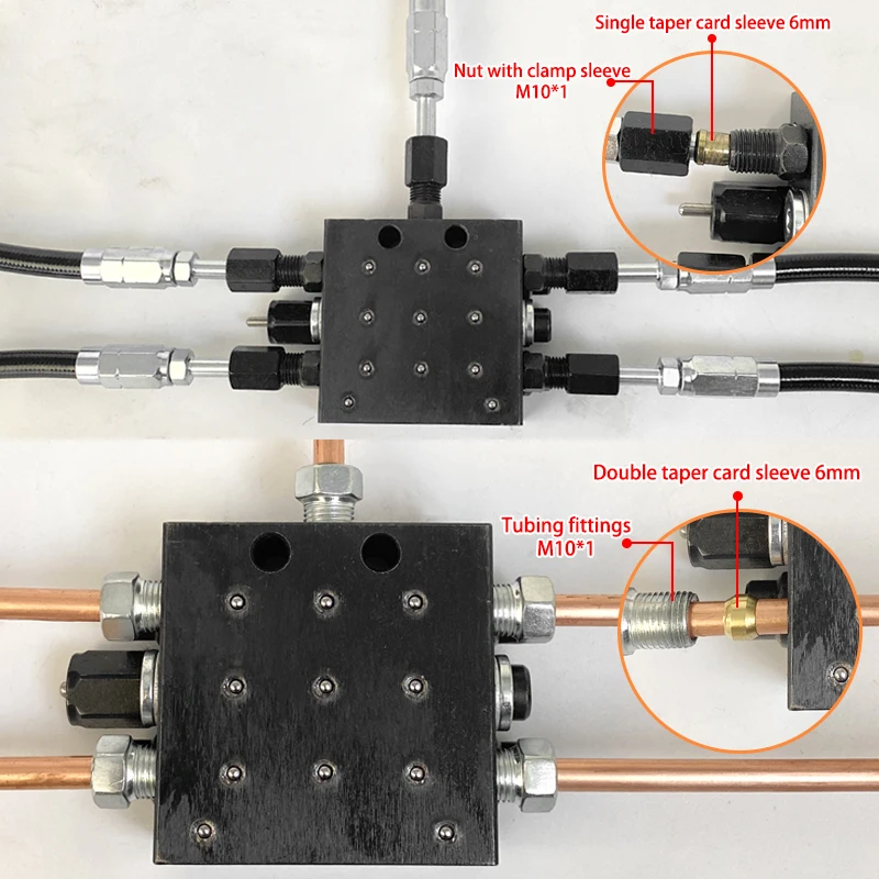JPQA 2-16 Holes Automatic Grease Dispenser for Excavators