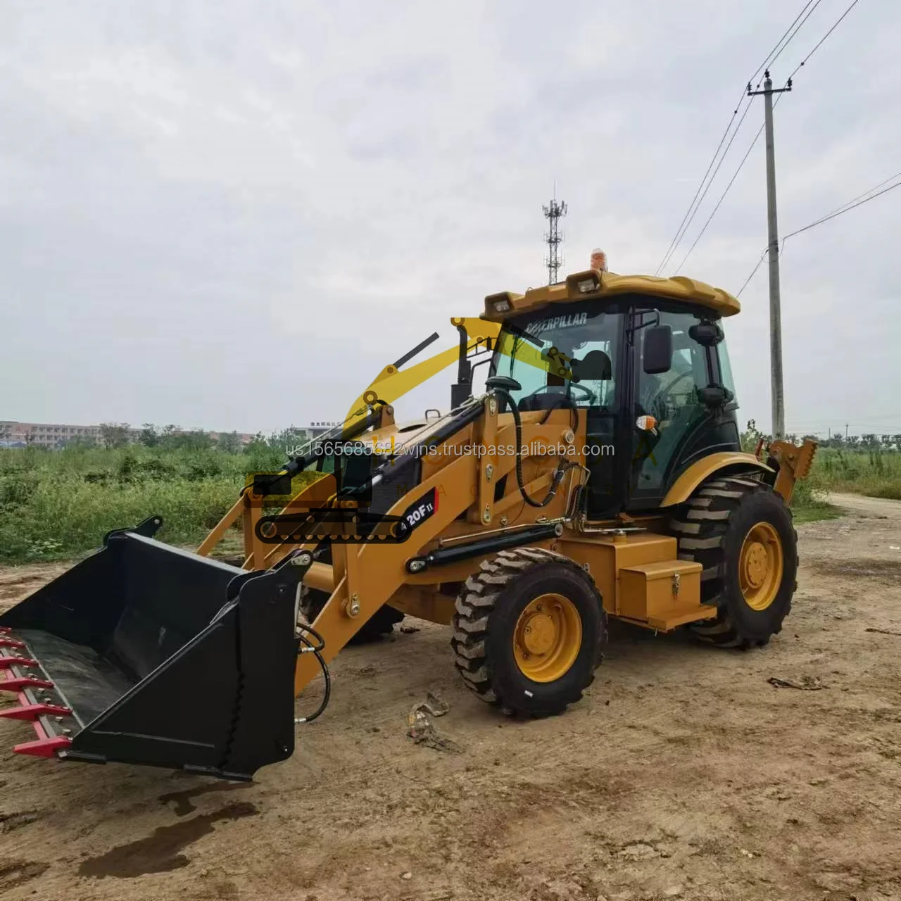 Used 420E Caterpillar 420F 420E Backhoe Loader for Sale, Cheap Used CAT ...