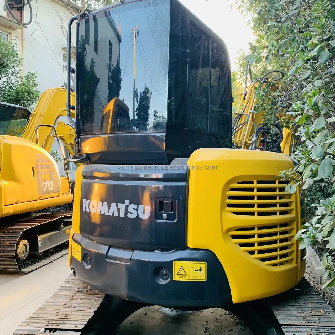 Mini Komatsu PC50 Crawler Excavator Japan Original Cummins Engine Low ...