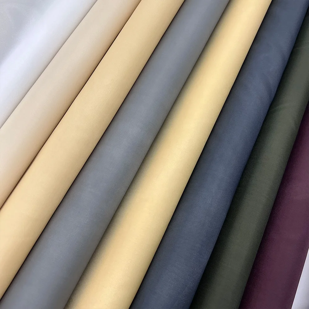 High Quality 100% Poly Taffeta Lining Fabric 170T 180T 190T 210T Polyester Taffeta Fabric for ...