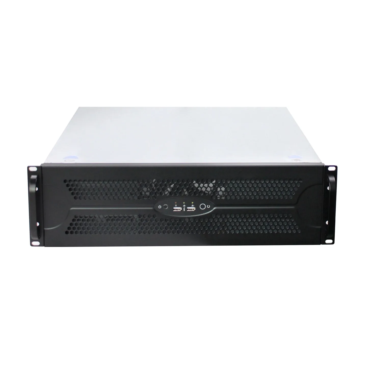 TP3U480 3U rack mounted server chassis comes standard with 3 12025 fans and a standard 2U power ...