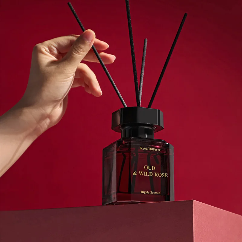 Limited Edition Oud & Wild Rose Reed Diffuser Gift Set