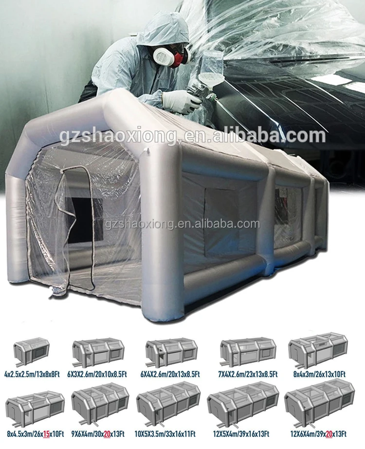 Inflatable Car Garage Tent - Durable & Waterproof Protection