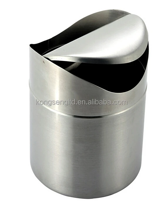 Stainless Steel Table Waste Bin Table Top Dust Bin - Buy Table Waste ...