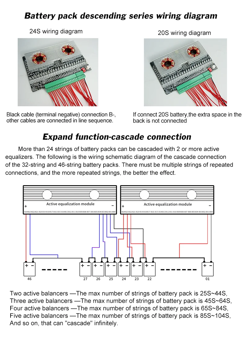 Sunkko Active Equalizer Battery Equalizer 4 String Battery Packs 8a Active Balancer - Buy Active ...