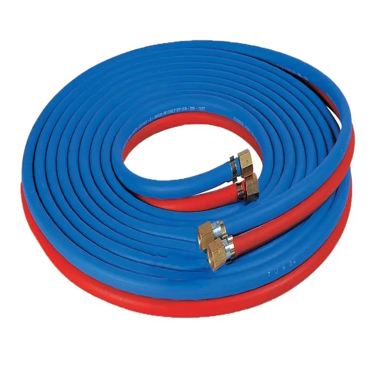 8mm Industrial Pvc Rubber Oxygen & Acetylene Twin Welding Air Hose ...