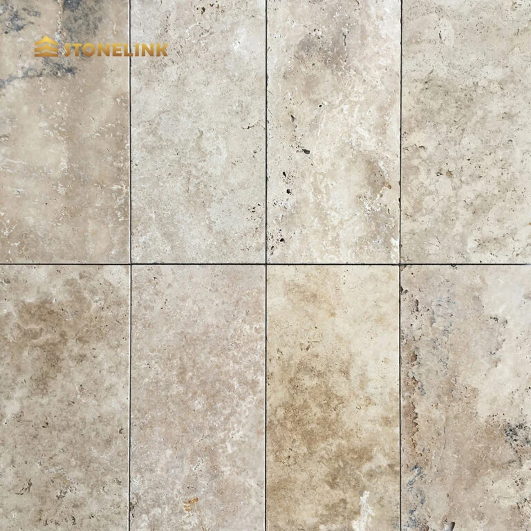 Travertine Slab Cut To Size Tumbled Beige French Versailles Style ...