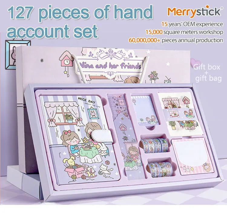 Eco Friendly Office School Kids Stationery Set,Cute Girls Pen Generic ...