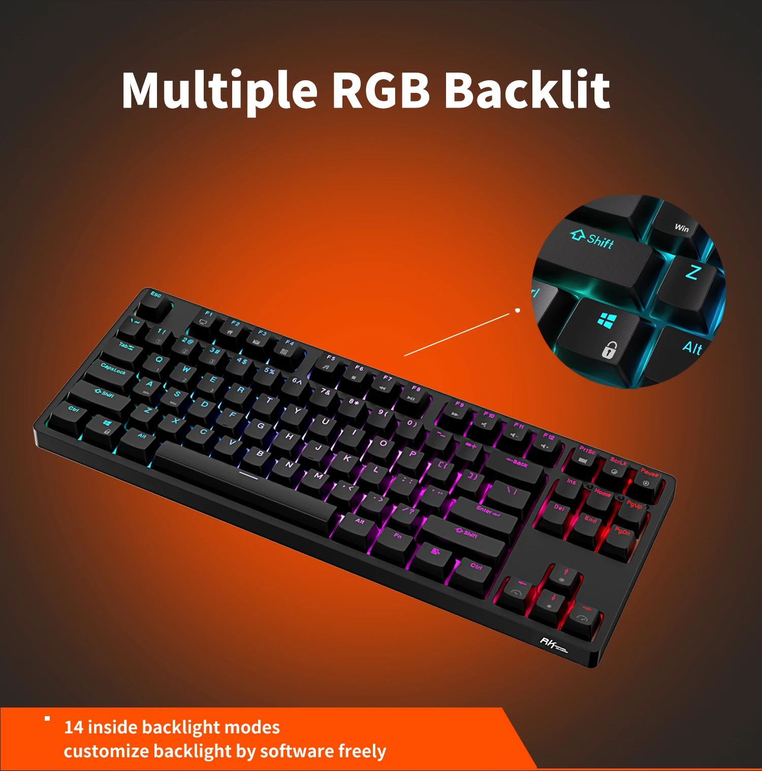 皇家克鲁奇rk87 Rgb Toetsenbord游戏tkl迷你teclado Inalambrico西班牙白色机械键盘 - Buy 皇家组装 ...