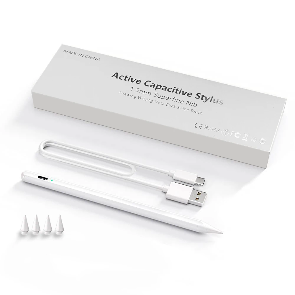 Quick Charging Stylus Pens Touch Screen Tilt Sensitivity Palm Rejection ...