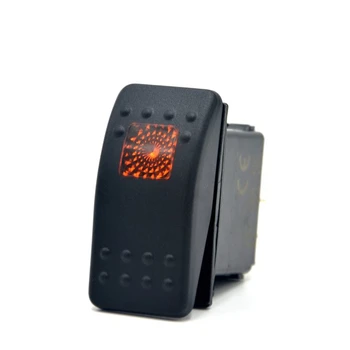 On/off Led Illuminated Car Dashboard Dash Boat 12v Rocker Switch - Buy ...