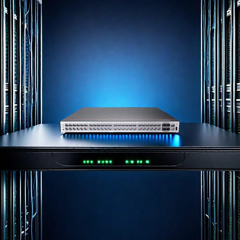 CloudEngine S5732-H48UM2CC 48-Port 10G+ QSFP+ Switch with 4x 25G and 2x ...