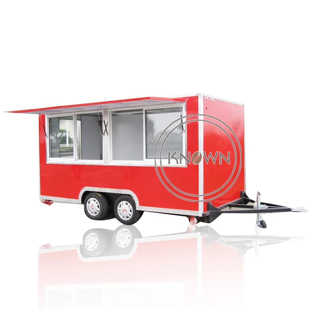 Fully Equipped Fast Food Trailer - Mobile Food Cart for Sale