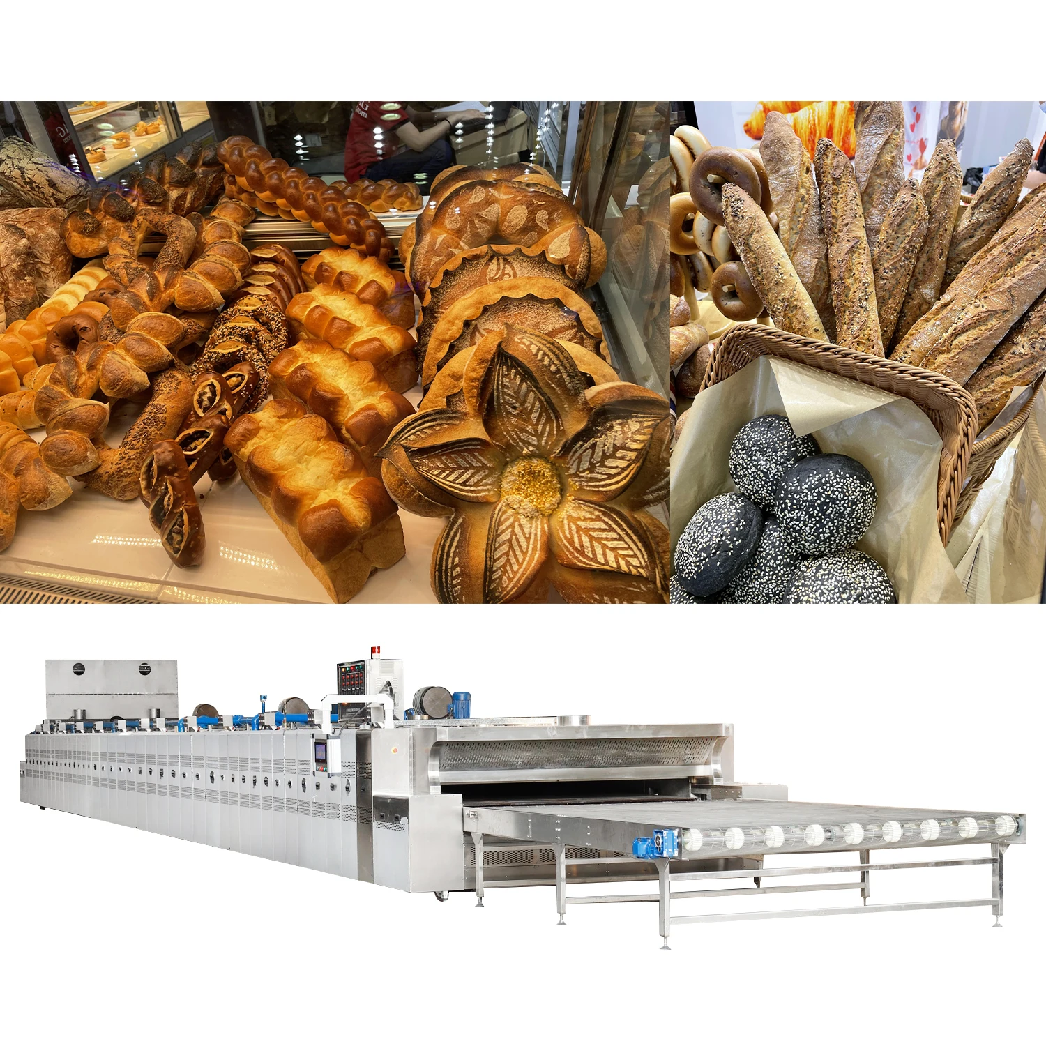 YOSLON Commercial Bakery Bread Making Machine - High Efficiency