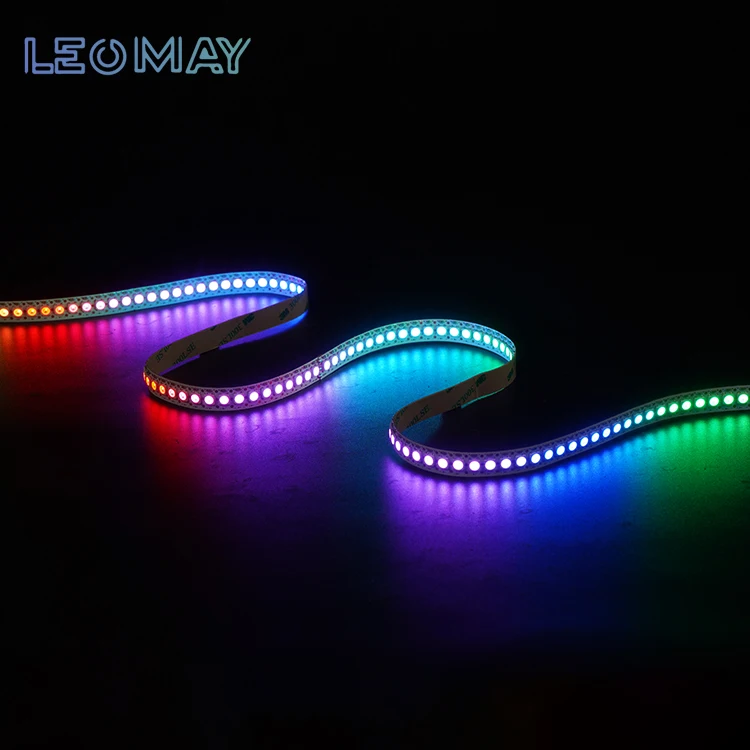 High Quality 5050 Dmx2812 Ic Pixel Magic Rgb Strip Light 144 Leds/M ...