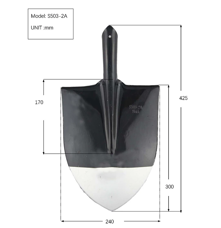 Agricultural Handy Steel Farming Planting Groundbreaking Spade and ...