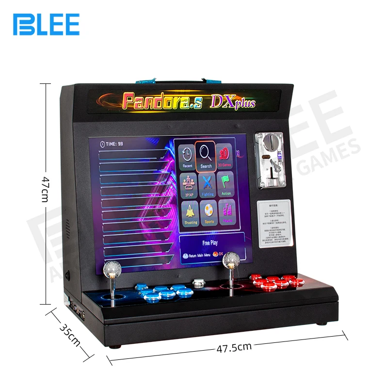 17 Inch Screen Dx Arcade Box Bartop Video Game Machine 5000 In 1 Street Fighter Bartop Arcade ...