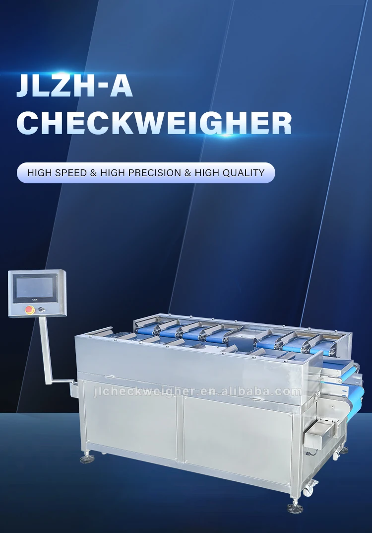 Food Belt Conveyor Weight Sorting Machine Automatic Weighing Scale ...