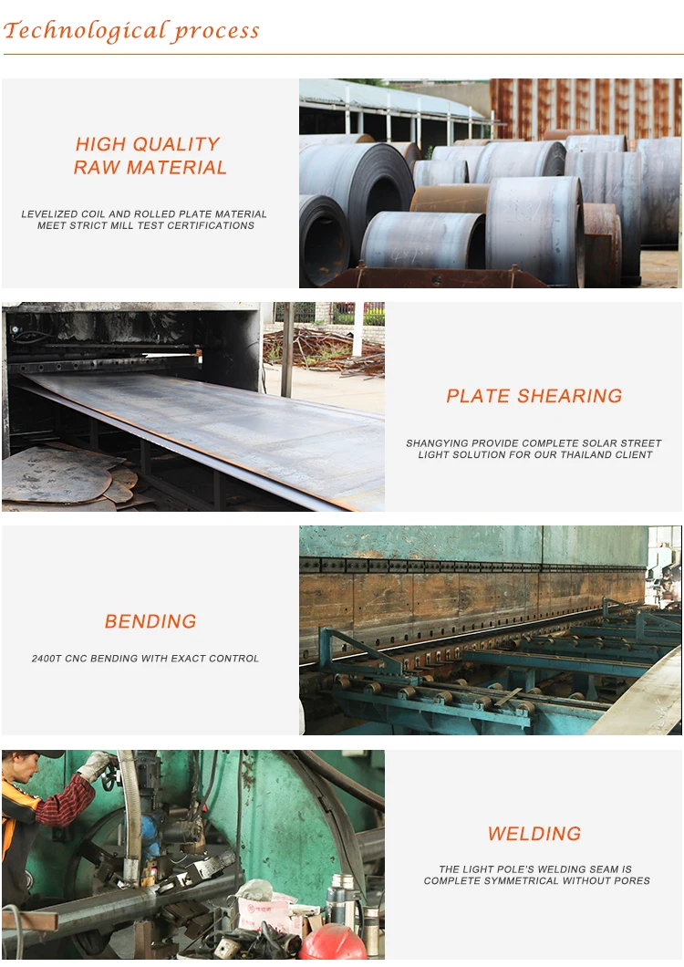 Multi-functional Cross Arm 5g Smart Galvanized Traffic Light Signal ...