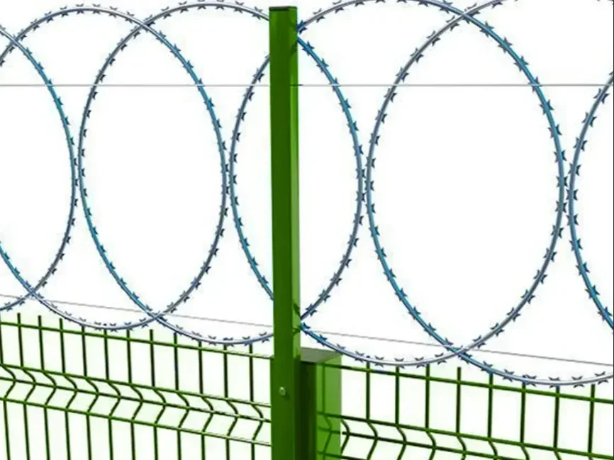 Razor Coil Wire Fences Fencing Netting 500mm Bto 30 Concertina Wire ...