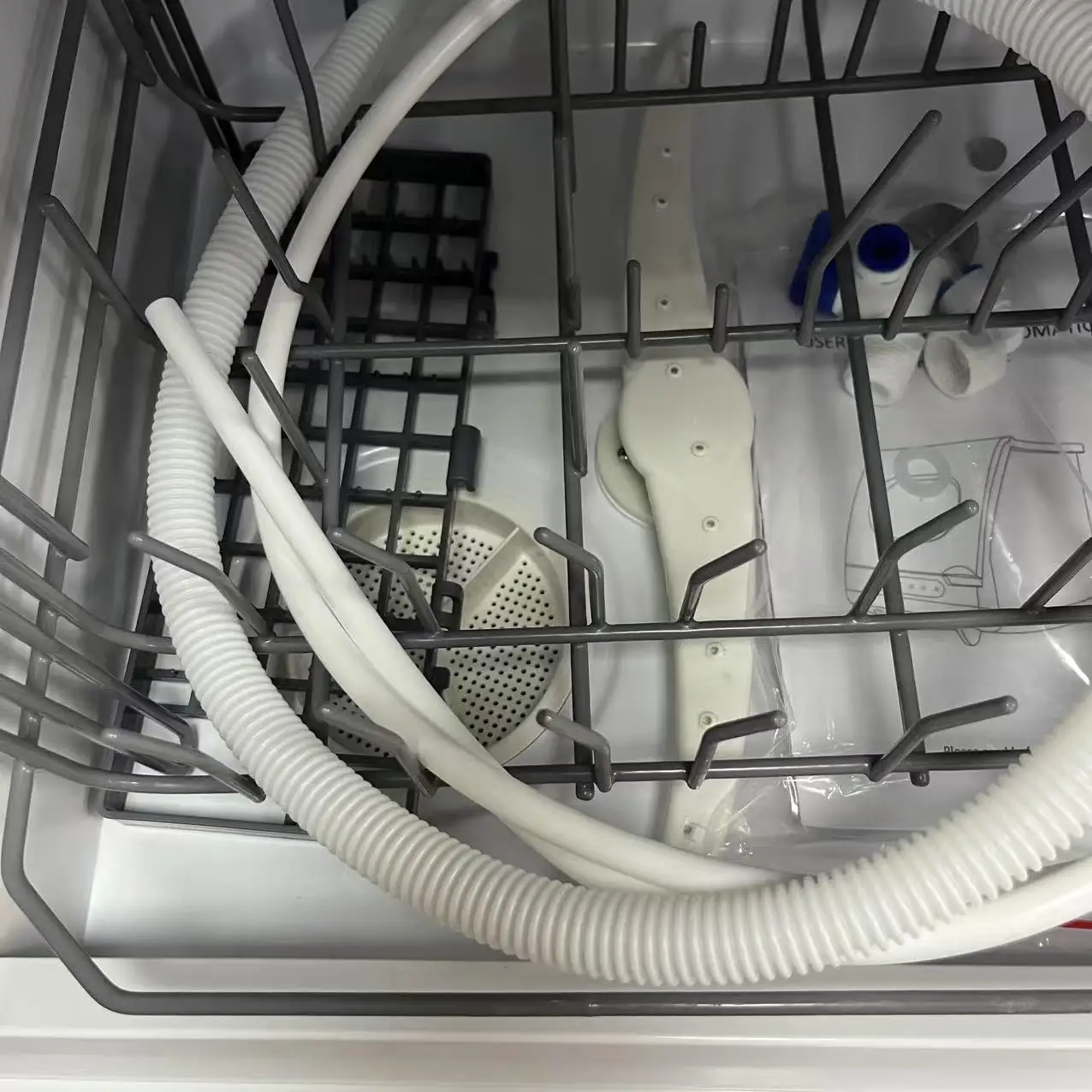 5-place Setting Portable Countertop Dishwasher for Home Use with Ozone ...