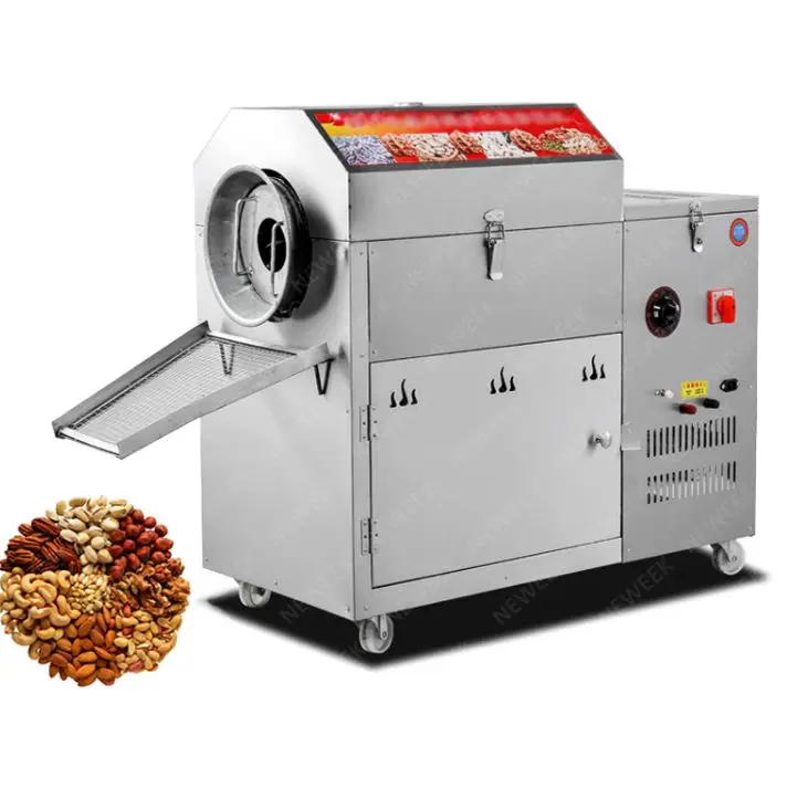 Gas Electric Two Kinds Of Heating Methods Chestnut Roasting Machine ...