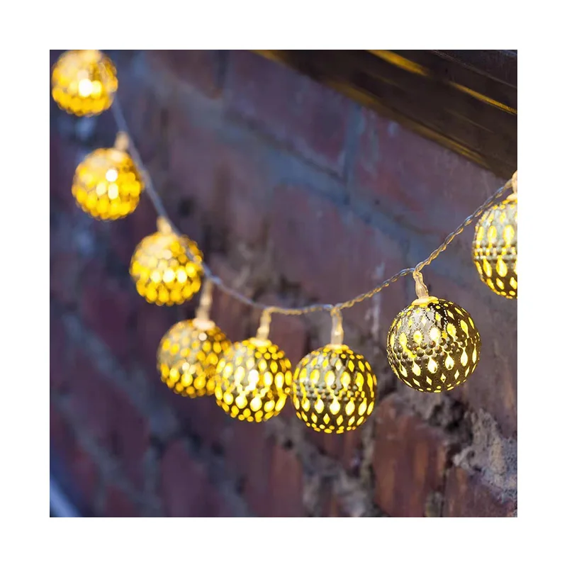 Morocco Metal Fairy Battery Powered Room Christmas Garden Wedding ...