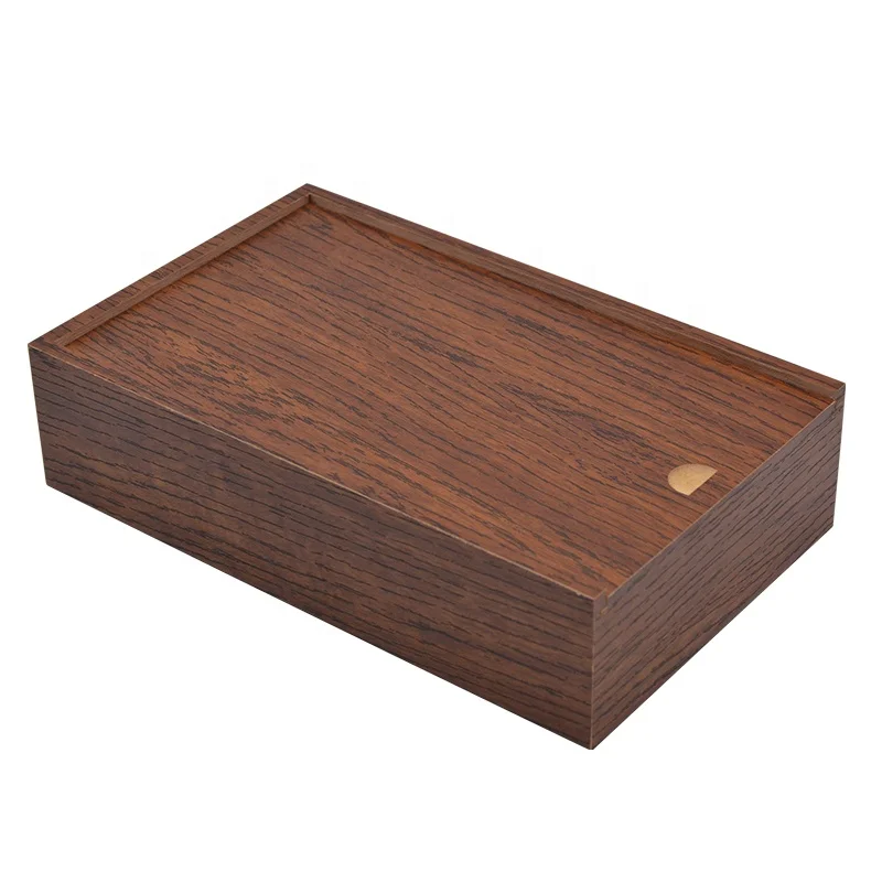 Sliding Lid Wooden Cigar Gift Box Customized Size Logo Small Gift Box ...