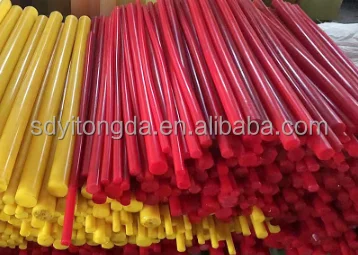 Multi-Size Cast Polyurethane Round Bar PU Rod with Cutting and Moulding ...