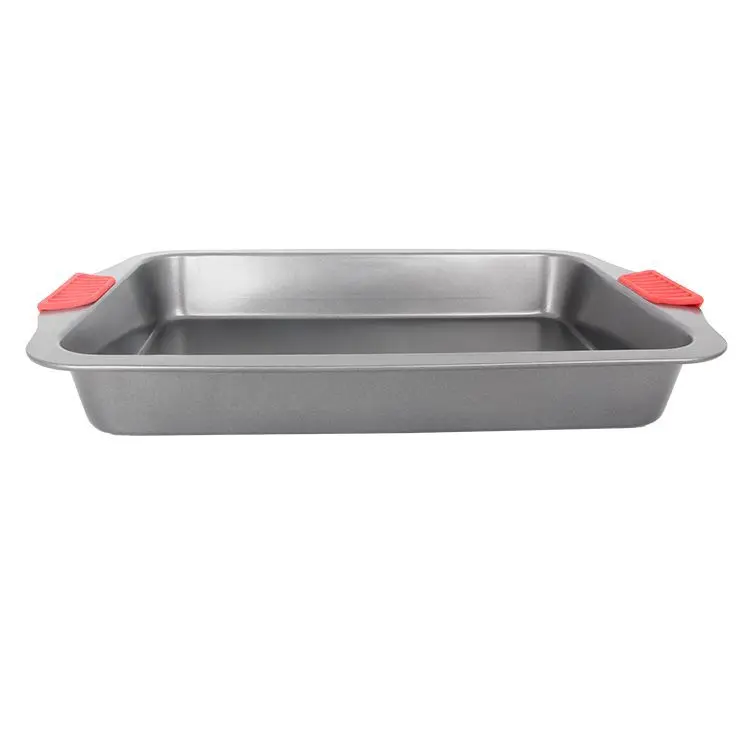 New Hotbest Cast Iron Flat Double Sided Baking Tray Non Stick Griddle ...
