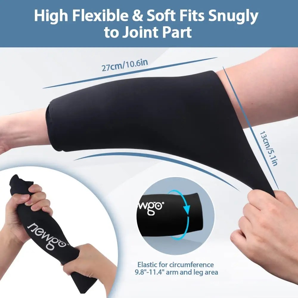 Flexible Freeze Knee Elbow Gel Ice Pack Sleeve for Pain Relief