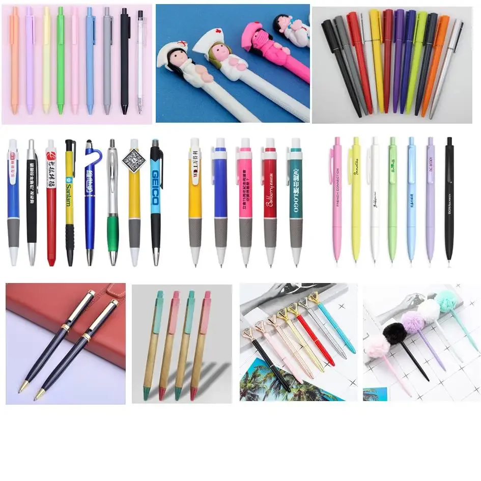 BSBH Custom Branded Plastic Ballpoint Pen Hotel Cheap Pen Plastic ...