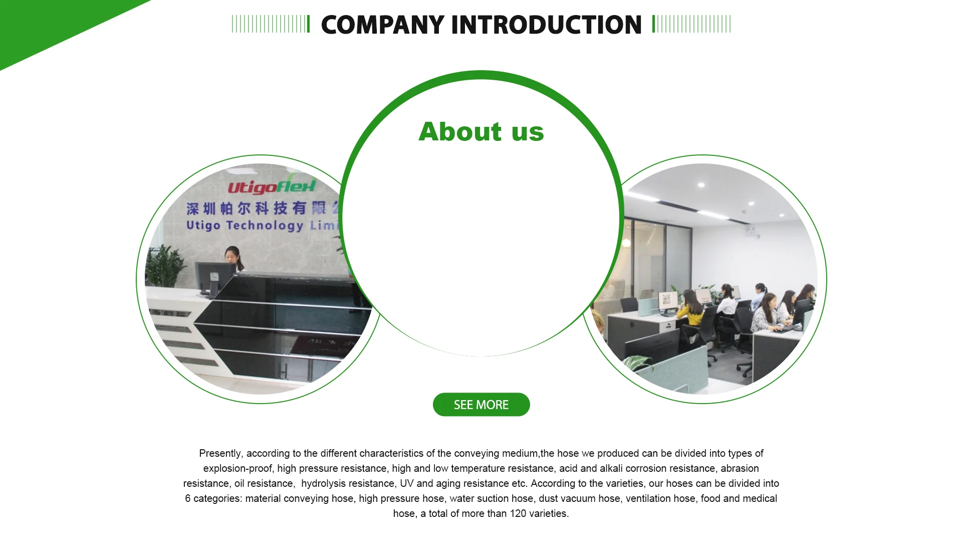 Utigo Technology Ltd. - PVC Hose/PU Hose/Silicone Hose/TPE Hose/Rubber ...