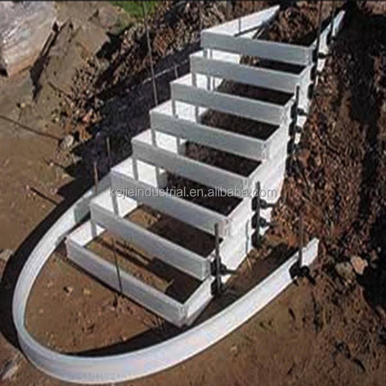 Cost Saving Flexible Curved Concrete Formwork Edge Boxing Sidewalk ...