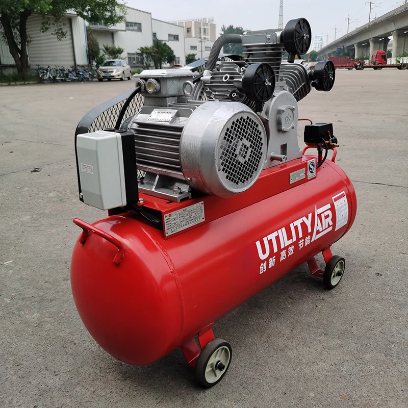 High Quality 4kw Portable Air Compressor Machines Industrial Piston Air ...