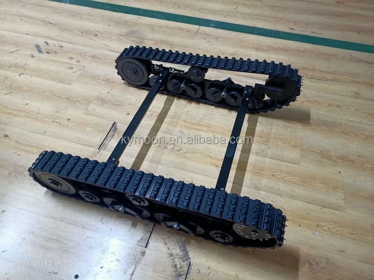 All Terrain Rubber Track Chassis - Durable & Versatile